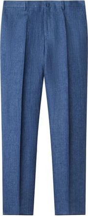 Hackett Pantalon ajust&eacute; Hopsack en lin