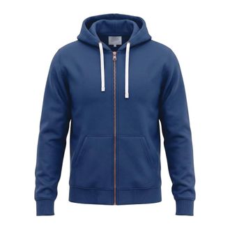 Bl'ker Blker - SweaT-shirt Full Zip Cappuccio Priceton - Homme - Sweatshirts et sweats &agrave; capuche - Bleu - Taille: L