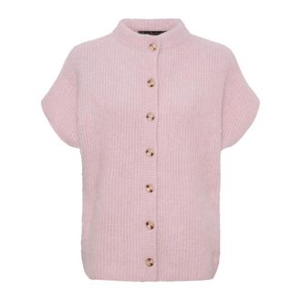 BTF-CPH Eleanor Cardigan - - Knitwear - Damen - Rosa - M