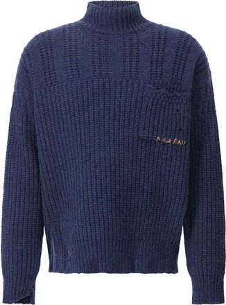 Marni Oversized Pullover aus Schurwolle