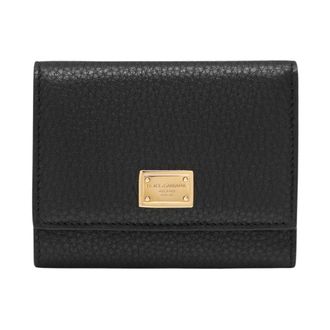 Dolce & Gabbana Femme, Accessoires, Noir, Taille: ONE Size Portafoglio