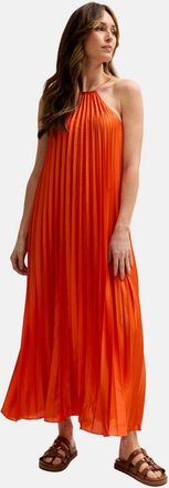 Lily And Lionel Midikleid Philomena Halter Neck Pleated Maxi Dress Damen