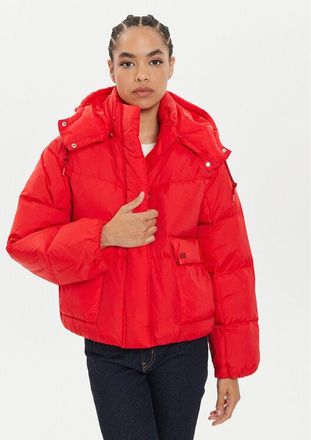 Levi's Daunenjacke Western Bubble A8527-0004 Rot Regular Fit