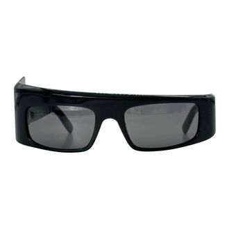 GCDS Gcds, unisex, Accessoires, Noir, Taille: ONE Size Lunettes de soleil rectangulaires