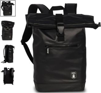 Derbe Ruck Unisex Rucksack Rolltop Phantom Schwarz 091