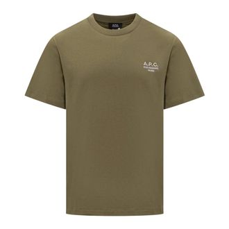 A.P.C. A.p.c., Homme, Tops, Vert, Taille: L Standard T-Shirt