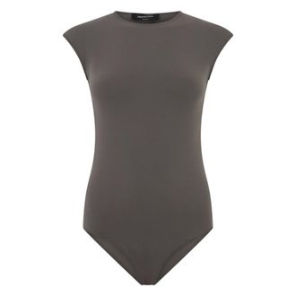 Fabiana Filippi Femme, Tops, Gris, Taille: 36 FR Body sans manches