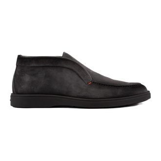 Santoni Herren, Schuhe, Grau, 43 1/2 EUGr&ouml;&szlig;e