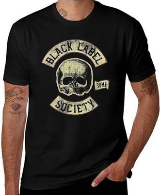 Generic Black|Label|Society Muscle Car Zakk|Wylde Rock,T-shirt pour hommes, Style noir, L