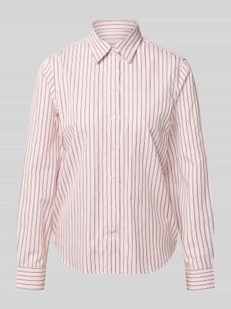 GANT Regular Fit Langarmbluse aus reiner Baumwolle