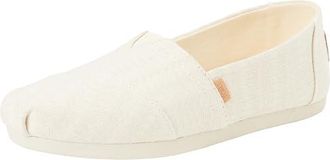 Toms Alpargata Semelle de mocassin Femme, Natural Triangle Woven, 56 EU