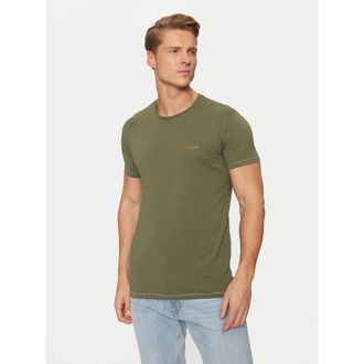Aeronautica Aeronautica Militare T-Shirt AM1UTI003 Gr&uuml;n Regular Fit