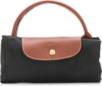 Longchamp Recycled Polyamide Tote Bag - Black