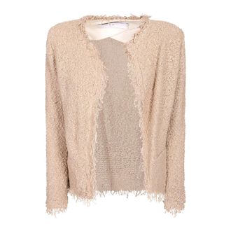 Iro Iro, Femme, Pulls, Beige, Taille: 38 FR Cardigan