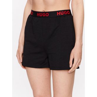HUGO BOSS Hugo Pyjamashorts 50490600 Schwarz Regular Fit