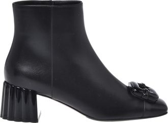 Baldinini Stiefel - STIEFELETTE BALDININI - Gr. 37,5 (EU) - in Schwarz - f&uuml;r Damen