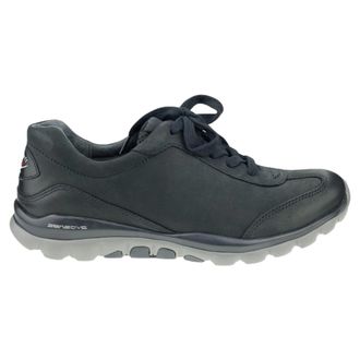 Gabor Blaue Nubuk Rollingsoft Sensitive Schuhe - - Shoes - Damen - Schwarzk - 37 EU