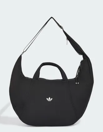 adidas adidas Original sac croissant grand format noir et blanc