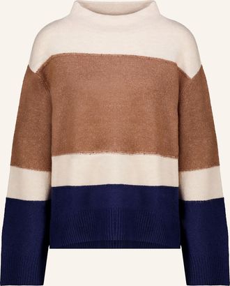 Monari Monari Pullover Mit Pailletten braun