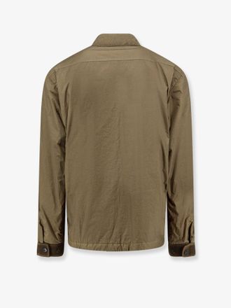 Stone Island Mens Nylon Jacket Crinkle Reps Ny Green Polyamide