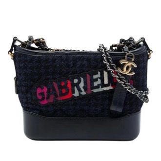 Chanel Sac bandouli&egrave;re Gabrielle Pre-owned - Femme - Pre-owned - Bleu - Taille: ONE Size