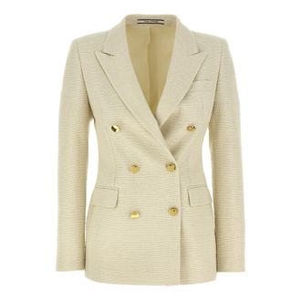 Tagliatore Parigi Double-breasted Blazer - - Jackets - Damen - Beige - M
