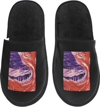 Generic Pantoufle Parc National De Wind Cave &Agrave; Hot Springs, Dakota Du Sud Chaussures Chauds Respirantes Chaussons Pour Int&eacute;rieur Unisex Chambre L