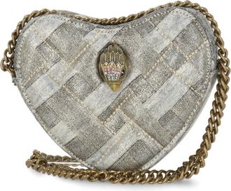 Kurt Geiger Femme, Sacs, Jaune, Taille: ONE Size Kensington Heart Bag