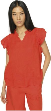 Mos Mosh MOS Mosh, Femme, Blouses et Chemises, Orange, Taille: 36 FR Blouses