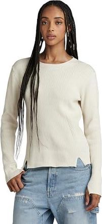 G-Star G-Star Femme Pull Ribbed, Beige (antique white D24486-D563-G286), S