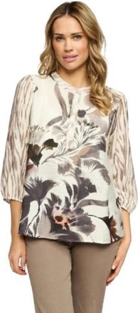 2-Biz Femme, Blouses et Chemises, Beige, Taille: 40 FR Java Topp