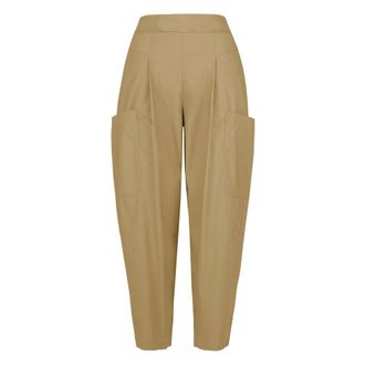 Bomboogie Femme, Pantalons, Beige, Taille: 44 FR Balloon fit cargo pants