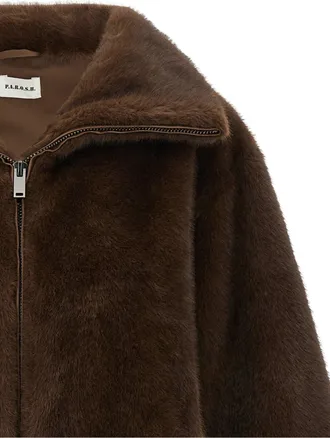 P.A.R.O.S.H. Pulse26 Bomber Jacket - Brown