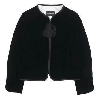 Emporio Armani Leichte Jacke - - Jackets - Damen - Schwarzk - M