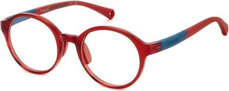 Polaroid unisex, Accessoires, Rouge, Taille: 43 MM D841 Optical Frame