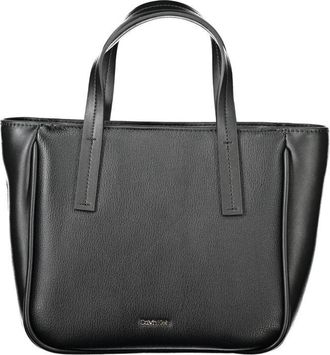 Calvin Klein Schwarze Polyethylen Damenhandtasche