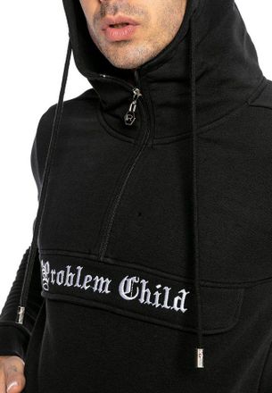 Red Bridge Hoodie mit Half-Zip und hohem Kragen - L&auml;ssiger Kapuzenpullover
