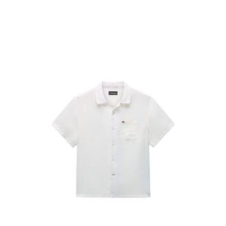 Napapijri Chemise droite G-Linen en lin
