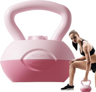 Generico Kettle Bell: Gusseisen, Hantelball, Kraftwerkzeug, k&ouml;rperliche Belastung, langer Griff | Trainingsausr&uuml;stung zum Muskelaufbau, Ausdauer, Gleichgewicht