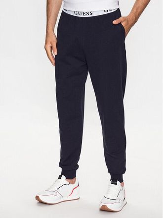 Guess Pyjamahose U3YB00 KBS91 Dunkelblau Regular Fit