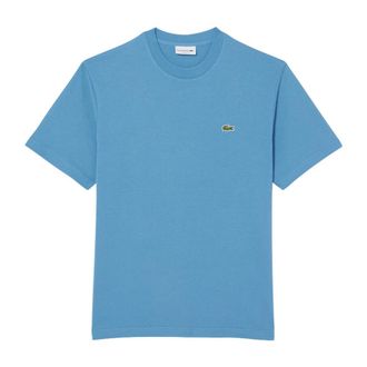 Lacoste T-Shirt mit kleinem Logo - - Tops - Herren - Blau - S