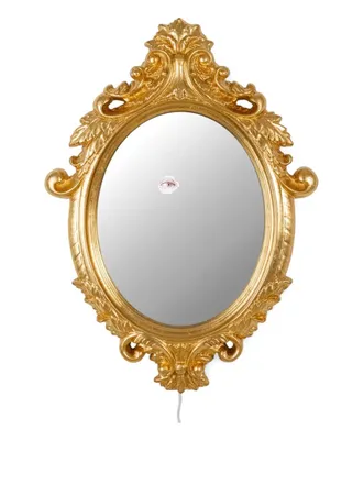 Seletti miroir &agrave; fini bross&eacute; - Or