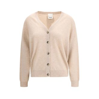 Allude Cashmere Cardigan - - Knitwear - Damen - Beige - M