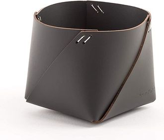 Vacavaliente Aufbewahrungskorb, Recycled Leder