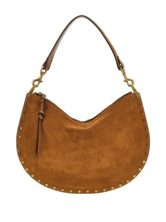 Isabel Marant Oskan Schultertasche mit Nieten - Braun