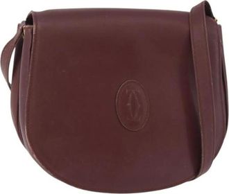 Cartier Sac bandouli&egrave;re vintage doccasion - Femme - Pre-owned - Rouge - Taille: ONE Size