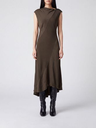 Alberta Ferretti Robe longue de c&eacute;r&eacute;monie style nuisette en satin