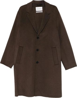 Amaranto Amar&aacute;nto, Homme, Manteaux, Brun, Taille: L Manteau Crois&eacute;