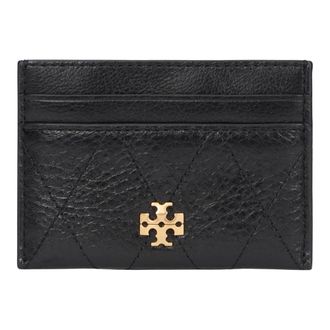 Tory Burch Kartenetui aus Leder - - Accessories - Damen - Schwarzk - ONE SIZE