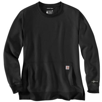 Carhartt Work in Progress Carhartt Force Relaxed Fit Leichtes Sweatshirt Damen Schwarz XL